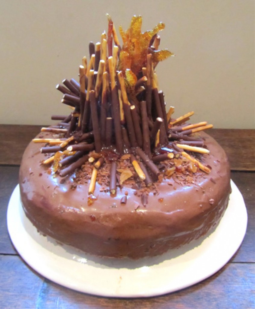 Bonfire cake | Frances Quinn