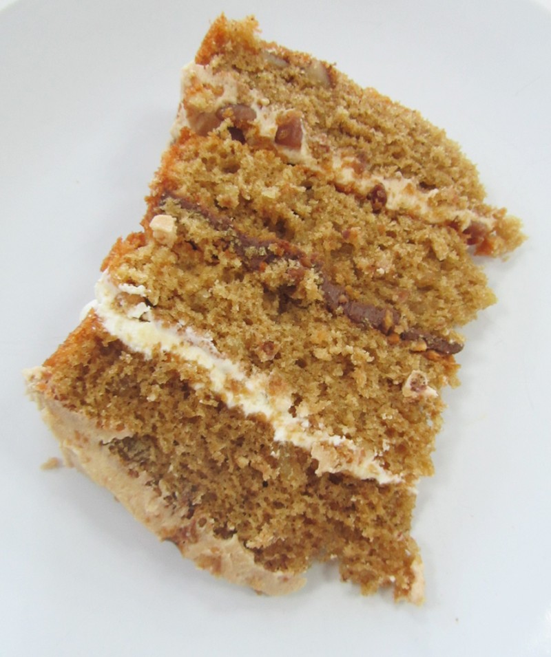 coffee walnut slice | Frances Quinn