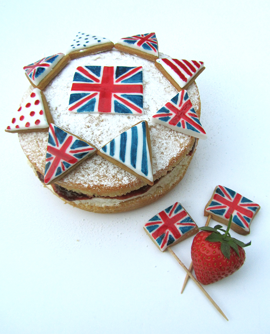 union flag cake | Frances Quinn